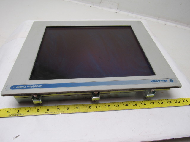 Allen Bradley 6186-M17AL Ser. B Rev. B VersaView 1700M Flat Panel ...