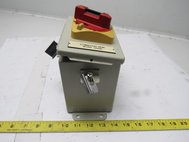 A-B Allen Bradley 194E-FA32E 32A 600V 3P Non-Fusible Disconnect Load ...