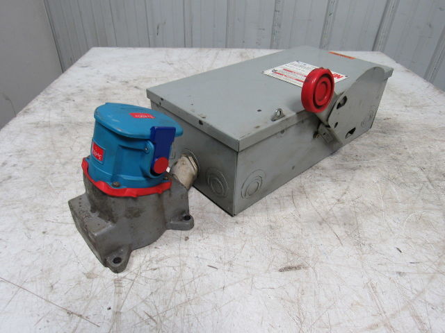 Meltric 37-64043 Receptacle Welder Plug Assembly W/ Fused Disconnect ...