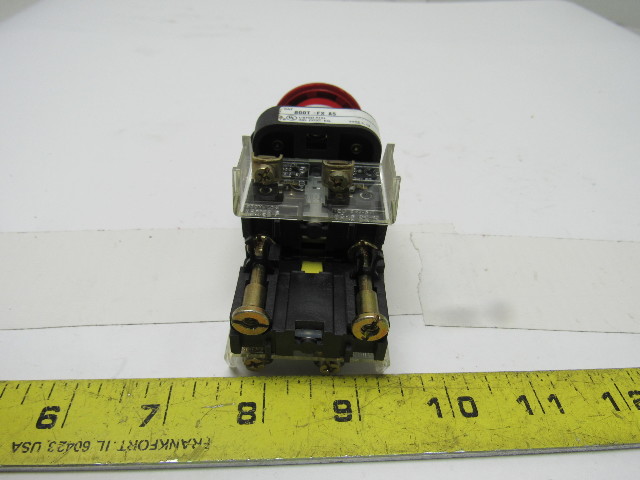 Allen Bradley 800T-FX A5 Ser. T Push Pull N/C E-Stop 2 Position Switch ...