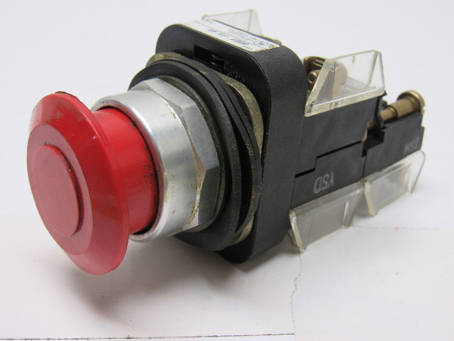 Allen Bradley 800T-FX A5 Ser. T Push Pull N/C E-Stop 2 Position Switch ...