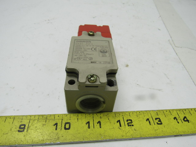 Omron D4BS-35FS NEMA A600 Mechanical Interlock Safety Switch | Bullseye ...