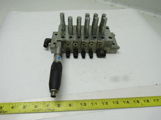 Lubriquip MSP-25T MSP-25S Trabon Modular Lubrication Divider Valve ...