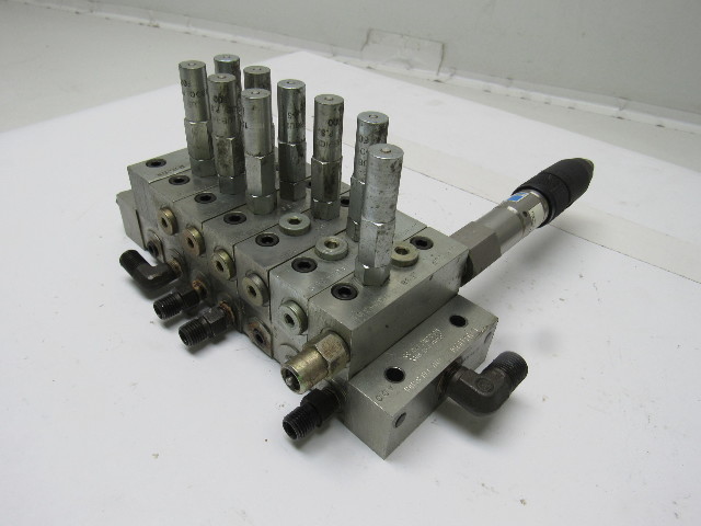 Lubriquip MSP-25T MSP-25S Trabon Modular Lubrication Divider Valve ...