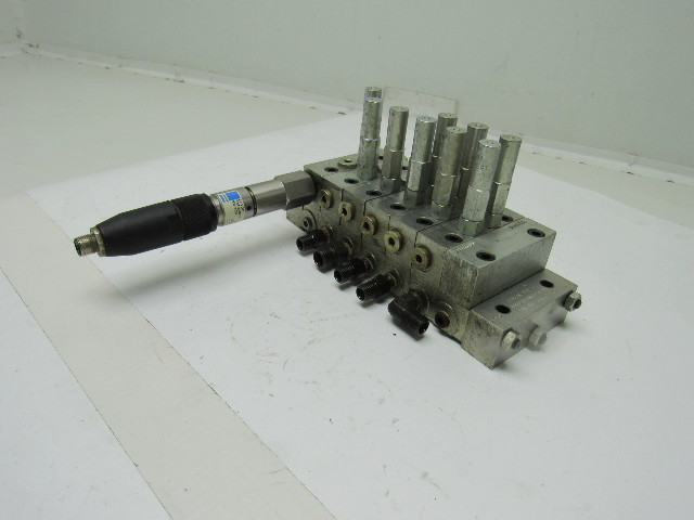 Lubriquip MSP-25T MSP-25S Trabon Modular Lubrication Divider Valve ...