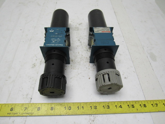 Rexroth 5351320360 FR C15i Filter Regulator 10 Bar MAX Lot Of 2 One Is ...