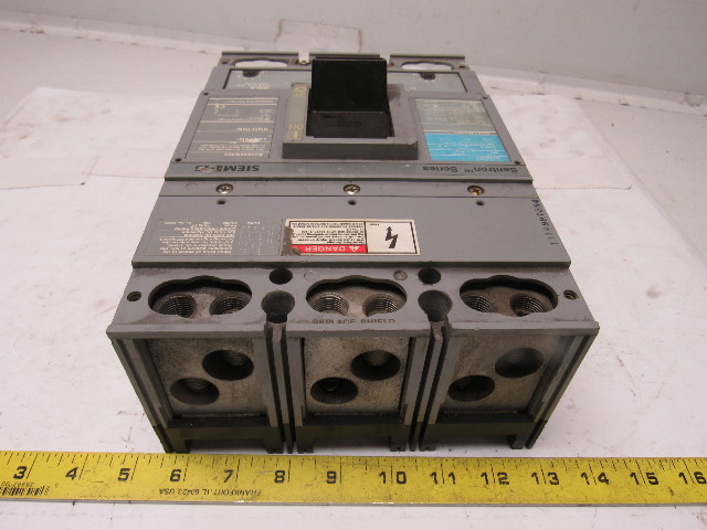Siemens JXD63B300 Sentron 300 Amp Molded Case 3 Pole Circuit Breaker ...