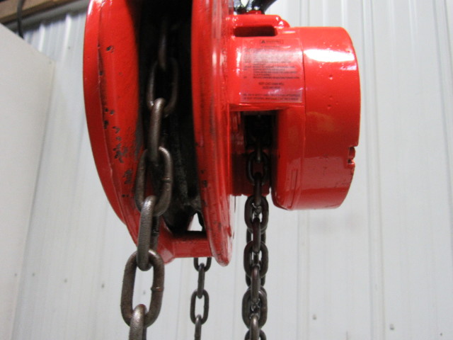 CM Model S 1 Ton 2000Lbs Manual Chain Fall Hoist 10' Lift w/Load ...