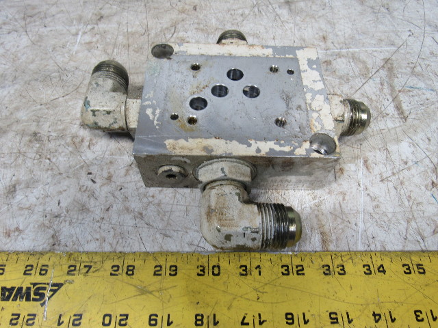 Daman AD05HSPS12S Aluminum Dual Side Ported Hydraulic Valve Block ...