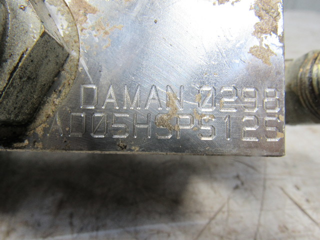 Daman AD05HSPS12S Aluminum Dual Side Ported Hydraulic Valve Block ...