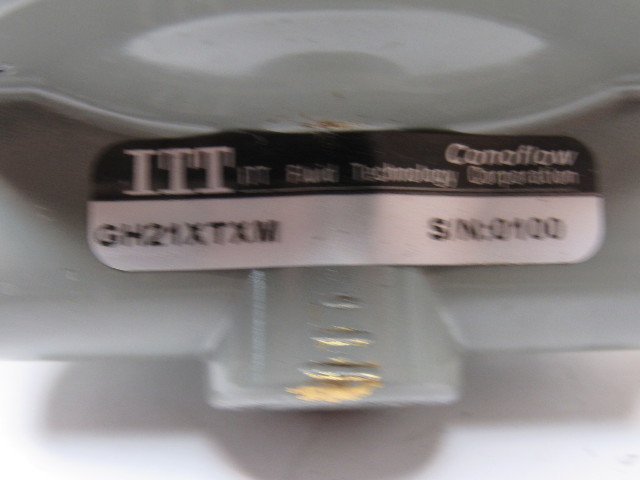ITT Fluid Technology GH21XTXM Conoflow Differential Pressure Regulator ...