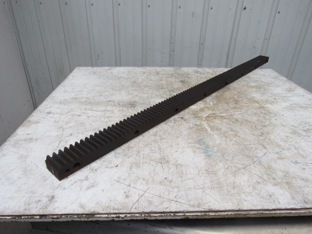 Flat Pinion Gear Rack 98T 0.183 MOD 61" Long 1/4" Linear Pitch ...