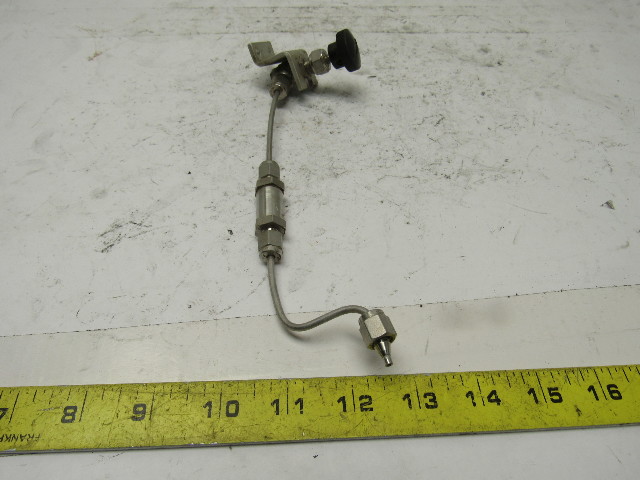 Swagelok SS-ORS2 Stainless Steel Micro Needle Valve 5000 PSI @ 100° F ...