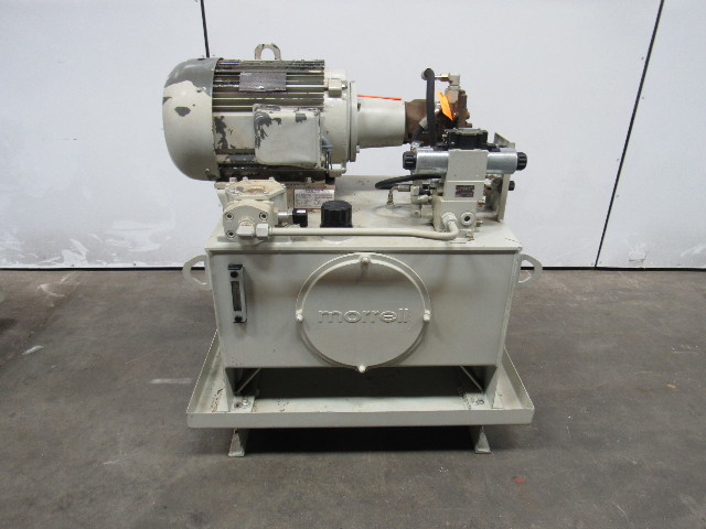 Morrell 15Hp Hydraulic Power Unit 40 Gal 230/460V A10VSO18DR/31R Pump ...