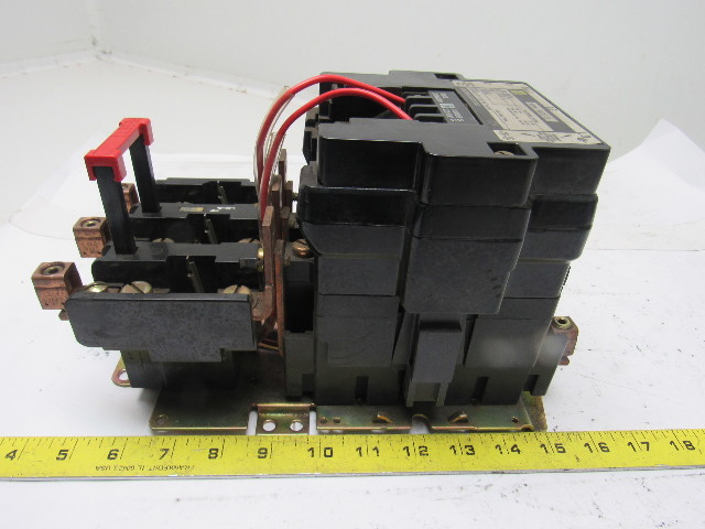Square D 8563 Size 3 Magnetic Motor Starter 240V Coil 50Hp 600V Max ...