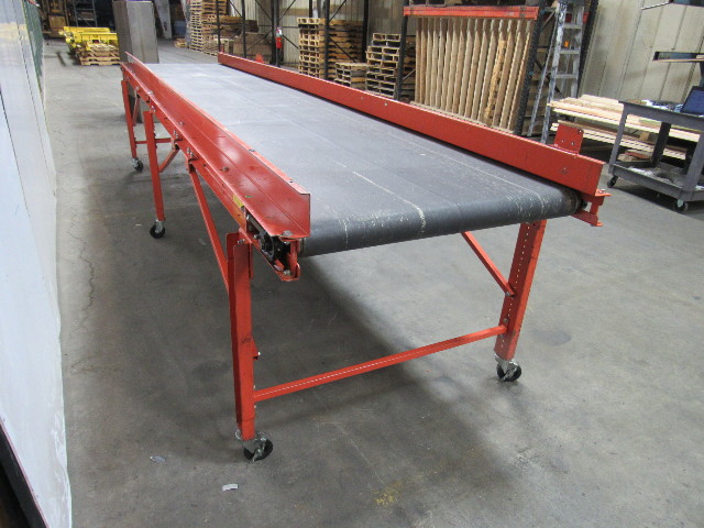 EMI Plastics Equipment RM-36-16-20 36"x 192" Smooth Belt Slide Bed ...
