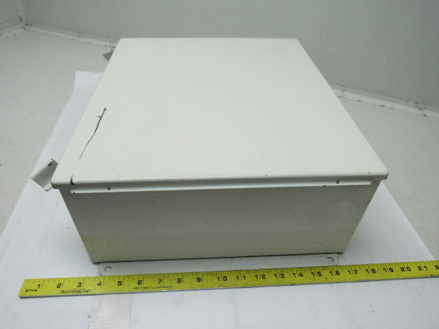 JIC Wall Mount Electrical Enclosure 16" X 14" X 6" W/ Back Plate ...