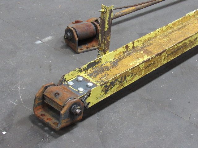 Wall-Mount Overbraced Tie-Rod Jib Crane 17' Span 3-1/2" x 6" Beam ...