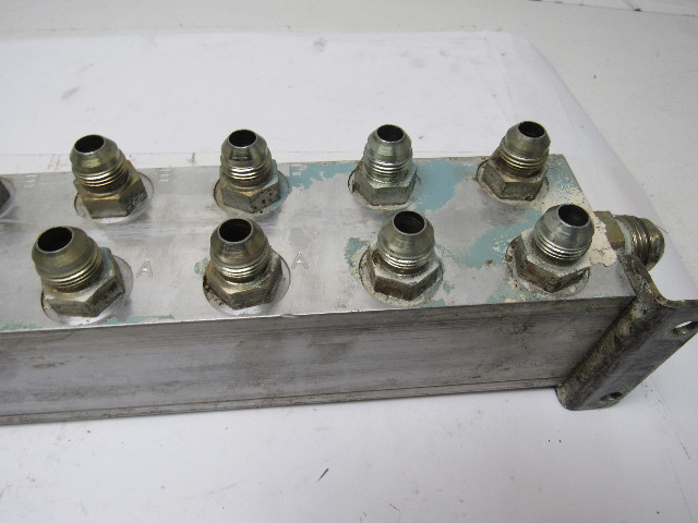 Daman AD03P082S Aluminum Manifold Block 8 station | Bullseye Industrial ...
