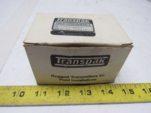Transpak T723-000 Thermocouple Two Wire Transmitter 4-20mA | Bullseye ...