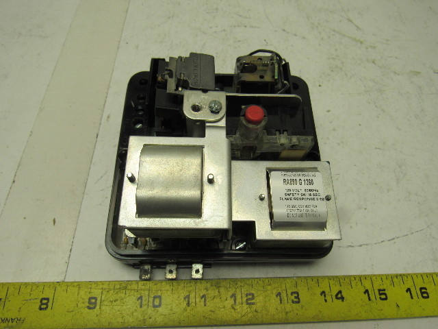 Honeywell RA890G 1260 120V 50/60Hz SW 15Sec Flame Response Burner ...