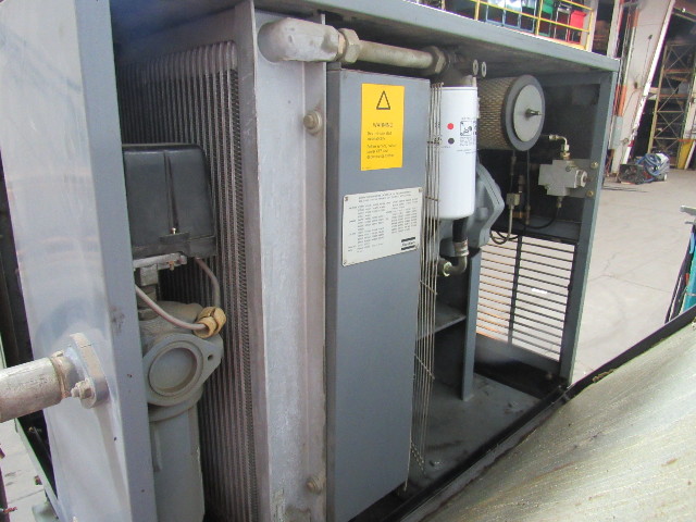 Atlas Copco GA18 25HP Rotary Screw Compressor w/33,000 hrs 208V 3 Phase ...