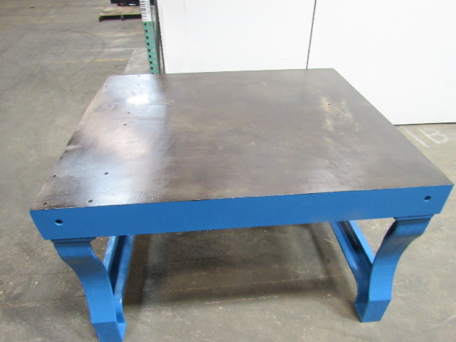 Cast Iron Welding Layout Inspection Work Table Bench 55"x47-1/4"x35 ...