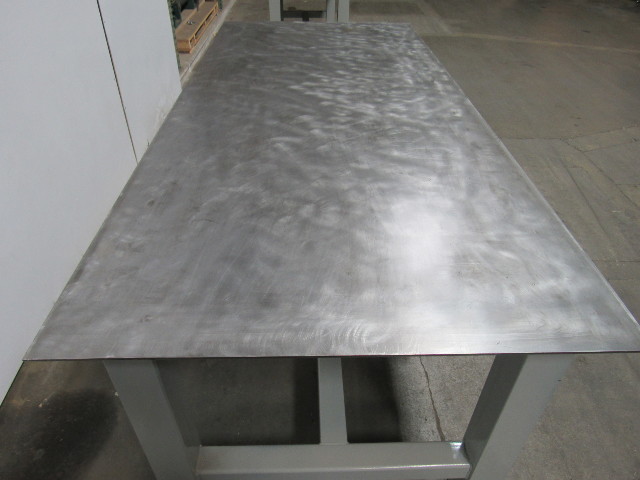Steel Welding Work Bench Assembly Layout Table 95"x 43"x 32"High 1/4 ...