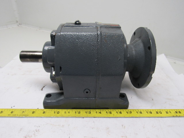 Boston Gear F633A40-B5 40:1 Ratio Inline Triple Reduction Gear Reducer ...