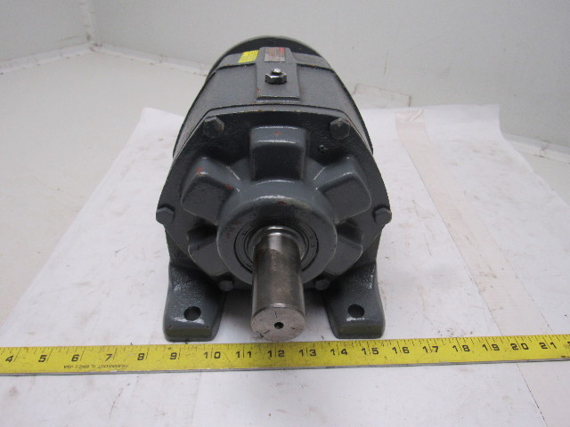 Boston Gear F633A40-B5 40:1 Ratio Inline Triple Reduction Gear Reducer ...