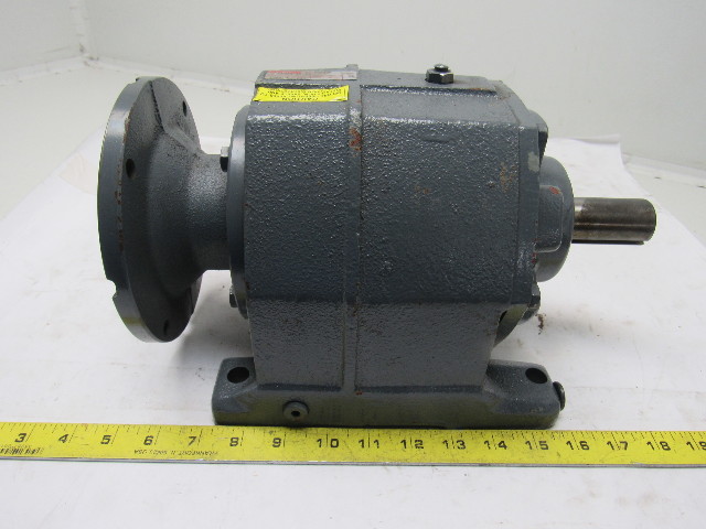 Boston Gear F633A40-B5 40:1 Ratio Inline Triple Reduction Gear Reducer ...