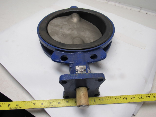Keystone Ser. GRW D11N A1K 10" Cast Iron Butterfly Valve Stainless Disc ...