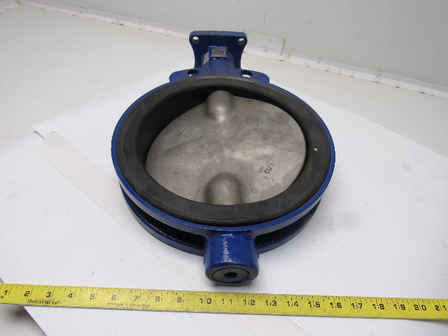 Keystone Ser. GRW D11N A1K 10" Cast Iron Butterfly Valve Stainless Disc ...