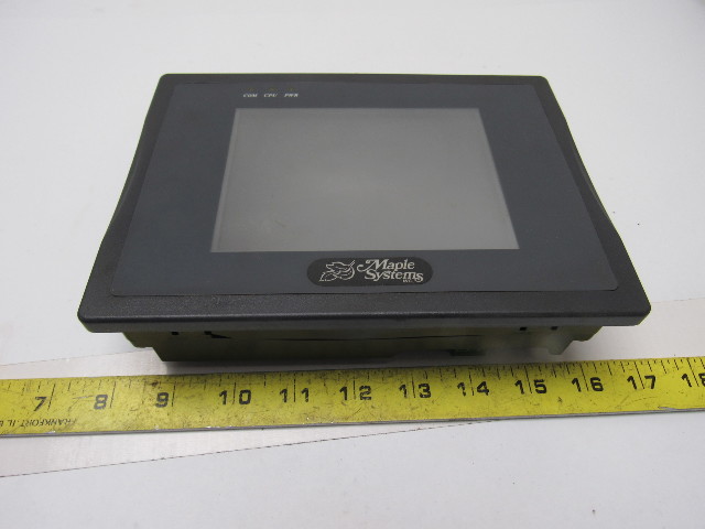 Maple Systems HMI520T 12-24VDC 6" HMI Touch Screen Monitor | Bullseye ...