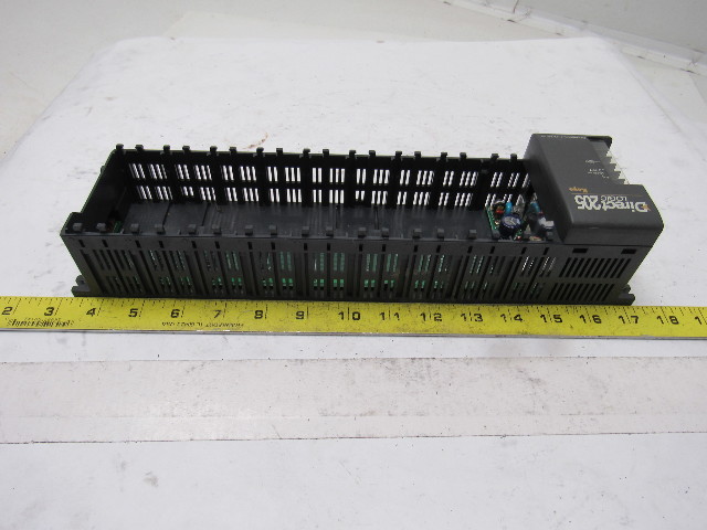 Automation Direct D2-09BDC1-1 12/24VDC PLC Power Supply 9 Slot Card ...