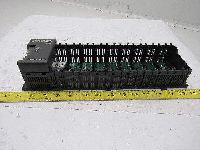 Automation Direct D2-09BDC1-1 12/24VDC PLC Power Supply 9 Slot Card ...