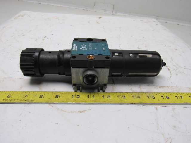 Rexroth 5351320220 FR C15 i Pneumatic Air Filter Regulator 12 Bar Max 1 ...