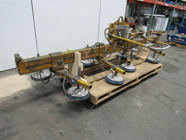 Anver VPF-57-AC Vacuum Generator 120V W/4000Lb Capacity 8 Cup lifting ...