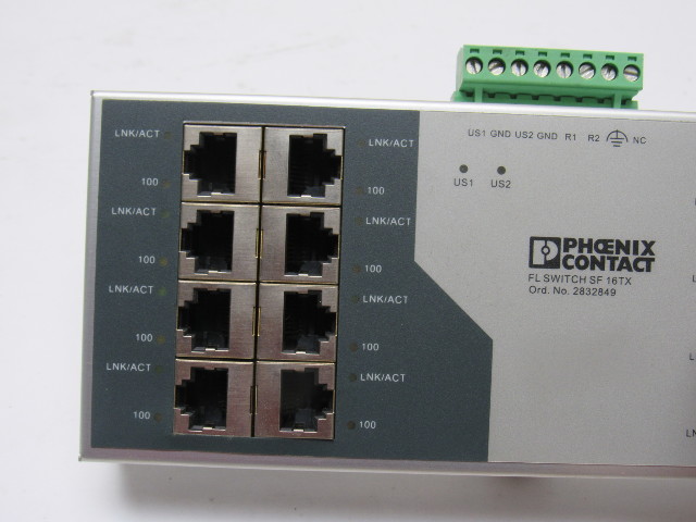 Phoenix Contact SF 16TX 2832849 FL Switch Ethernet Switch Module ...
