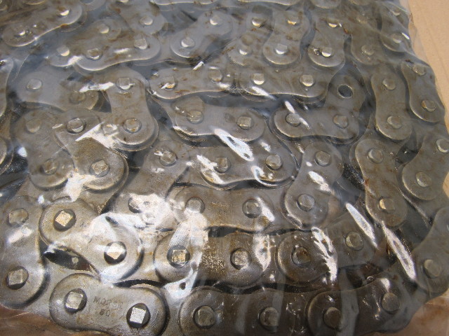 Morse 127732 80R 1" Pitch Riveted Single Strand Roller Chain 10 ...