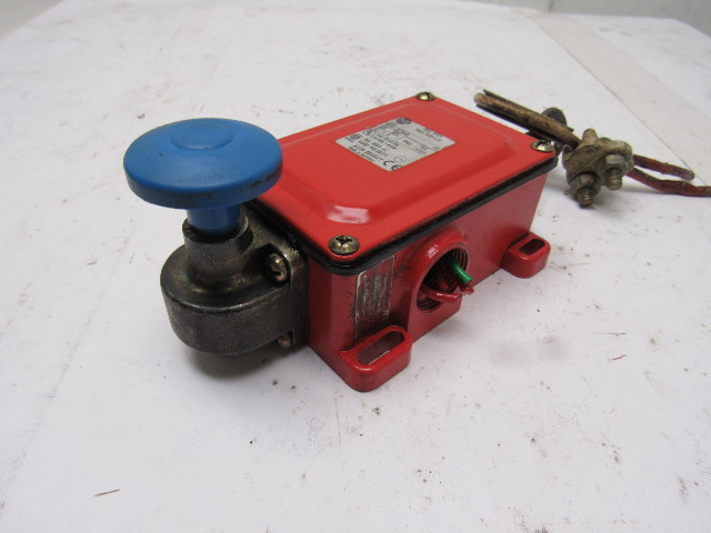 Allen Bradley 802C-J57M6B Ser A Rev A 10A 300V Pull Switch Safety Cable ...