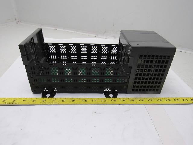 Allen Bradley 1746-P4 Ser A SLC500 Power Supply W/7 Slot Rack Chassis ...