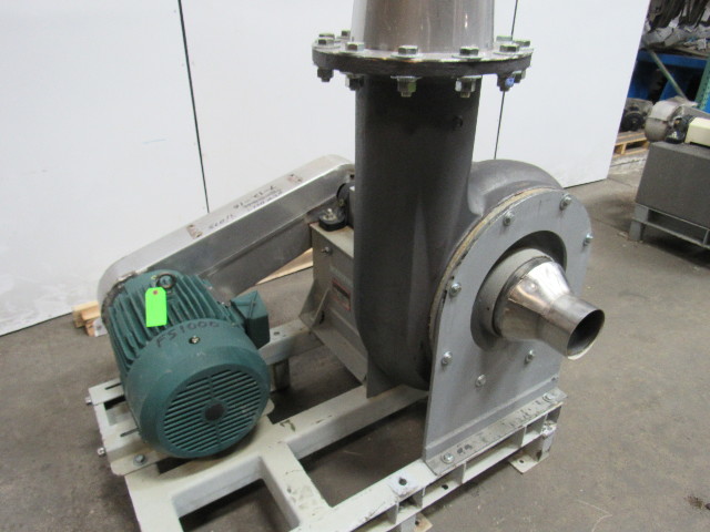 American Blower Type OMH 15Hp Size 4 Ser 86 Material Mover Centrifugal ...