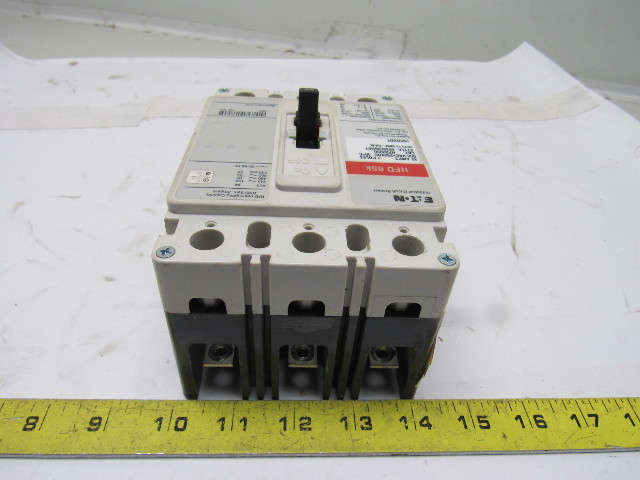 Eaton HFD3030 HFD65K 30A 3Pole 600VAC 250VDC Circuit Breaker | Bullseye ...