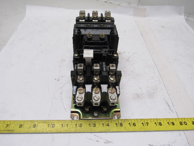 509-COD NEMA 2 SER B 600V 3-7-1/2Hp 3P Motor Starter Contactor 110V ...