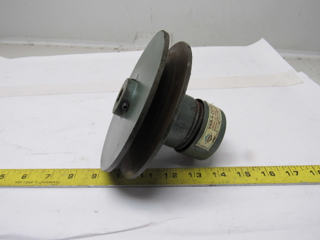 Dana Var-A-Cone Model 57 5/8" ID Shaft Variable Speed V-Belt Pulley ...