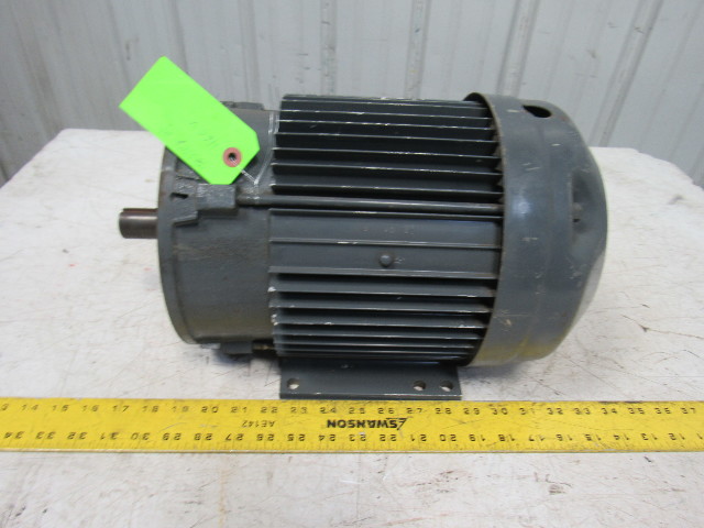 Lincoln Electric 5Hp 3485RPM 3Ph 230/460V 60Hz 184TC Frame 1-1/8" Shaft ...