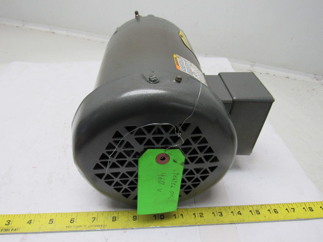 Baldor M3558T 2Hp 1740RPM 3Ph 208-230/460V 60Hz 145T Frame 7/8" Shaft ...