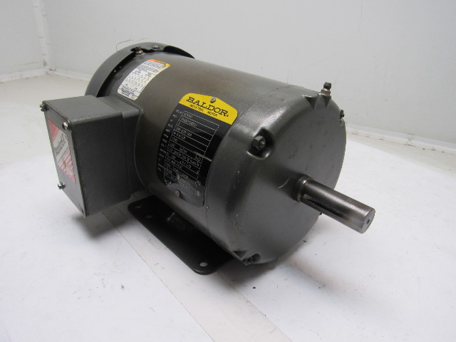 Baldor M3558T 2Hp 1740RPM 3Ph 208-230/460V 60Hz 145T Frame 7/8" Shaft ...