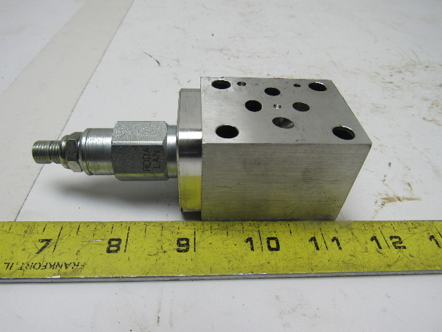 Sun Hydraulics FBA ISO 3 Interface 1/4" Port A/B To T Sandwich ...